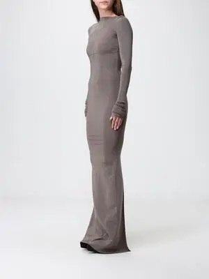 Rick Owens Jersey Dress - Grey