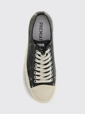Premiata Vince Calf Leather Low-top Sneakers