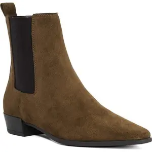 Dune London Parker Chelsea Boot Green