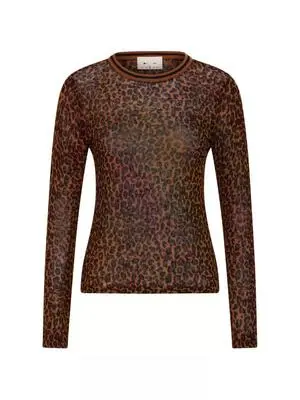 The Upside Ludlow Leopard-print Top