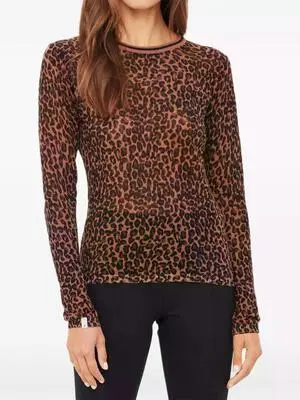 The Upside Ludlow Leopard-print Top