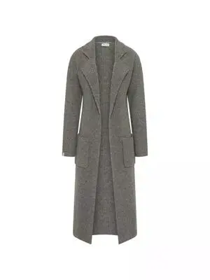 The Upside Ribbed Wool Coat