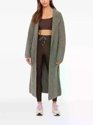 The Upside Ribbed Wool Coat