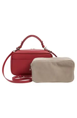 Altuzarra Tack Trunk Crossbody Bag - Deep Cherry
