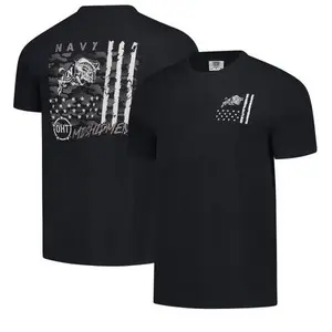 IMAGE ONE Navy Midshipmen Comfort Colors Oht Camo Overlay T-shirt - Black