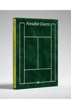 FORTELA Tennis Courts Around The World Photography Book - Multicolor