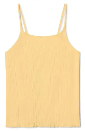 Tommy John Pointelle Rib Sleep Camisole - Yellow