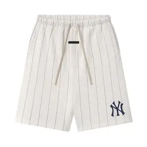 Fear Of God Yankees Pinstripe Sweatshorts - White