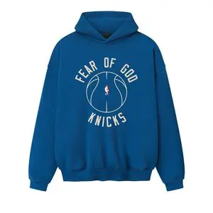 Fear Of God Knicks X Barkley Hendricks 90s Hoodie - Blue