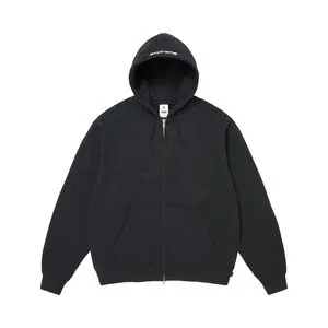 Supreme X Zip Up Hooded Sweatshirt - Black