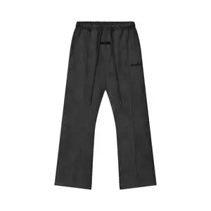 Fear Of God Suede Fleece Flare Sweatpant - Grey