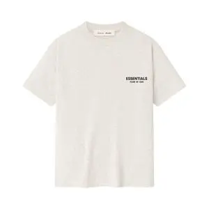 Fear Of God Classic Short Sleeve Tee 'oatmeal Heather - Cream
