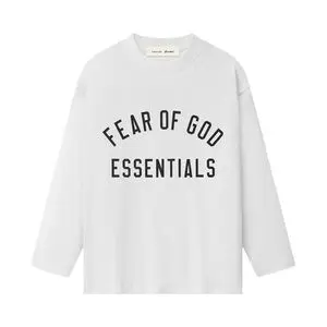 Fear Of God Classic Long Sleeve Tee 'bright - White