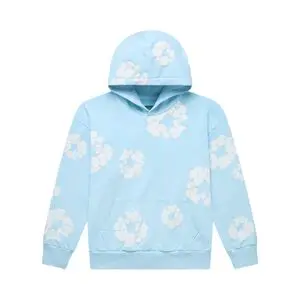 DENIM TEARS The Cotton Wreath Sweatshirt 'powder - Blue