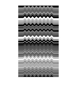 Missoni Cotton Giacomo Hand Towel - Grey