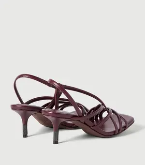 Brunello Cucinelli Leather Heeled Sandals