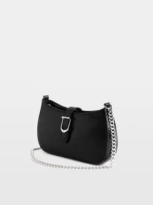 Zadig&Voltaire Janis Patent Leather Shoulder Bag