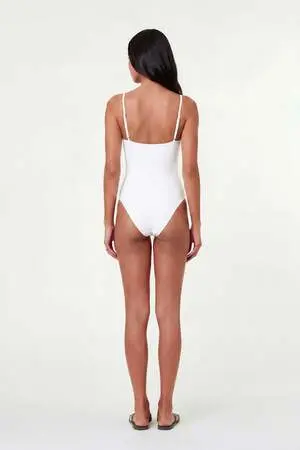 NICHOLAS Name One Piece Suit - Ivory