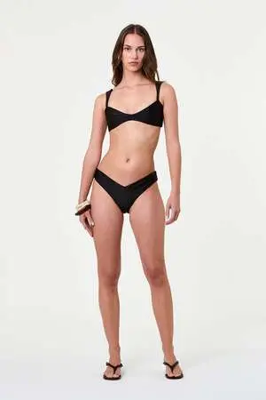 NICHOLAS Bridget Balconette Top - Black
