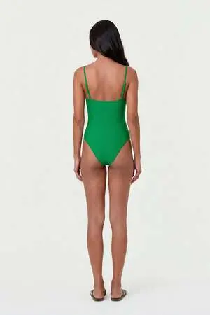 NICHOLAS Daniela One-piece Swimsuit - Leaf