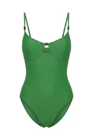 NICHOLAS Daniela One-piece Swimsuit - Leaf