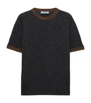 Prada Cashmere Crew Neck Sweater