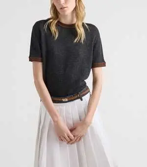 Prada Cashmere Crew Neck Sweater