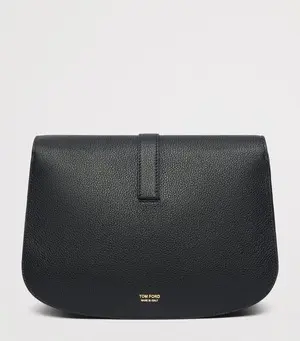 TOM FORD Leather Cross-body Bag With Gold-tone Hardware