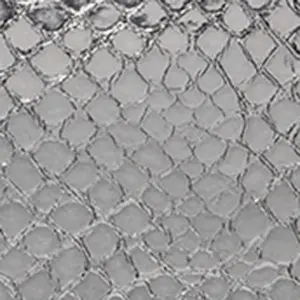 TOM FORD Large Laminated Leather Clutch Bag - Silver