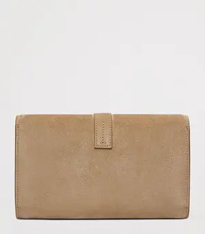 TOM FORD Suede Wallet With Strap