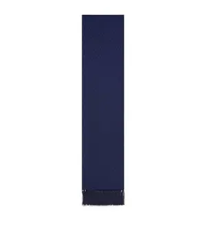 TOM FORD Silk Polka-dot Scarf - Navy