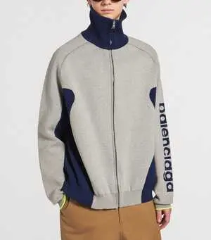 Balenciaga Track Jacket With Logo Detail