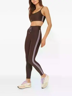 The Upside Oxford Side-stripe Track Pants - Brown