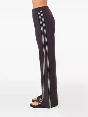 The Upside Petra Side-stripe Flared Track Pants