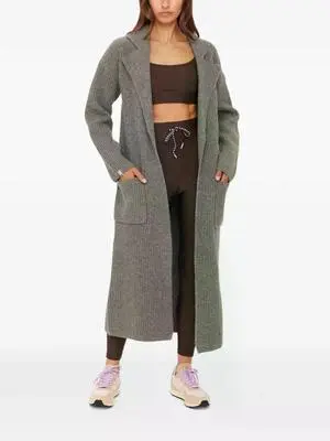 The Upside Ribbed Wool Coat