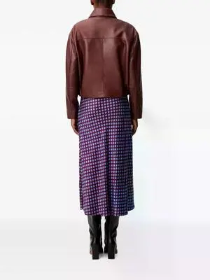 Claudie Pierlot Oversized Leather Jacket