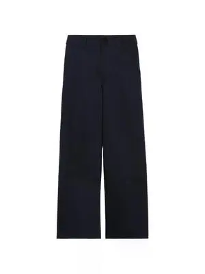 Claudie Pierlot Button-fastening Straight-leg Trousers - Blue