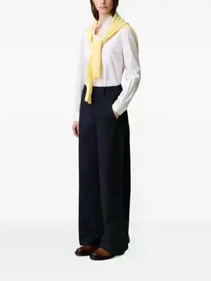 Claudie Pierlot Button-fastening Straight-leg Trousers