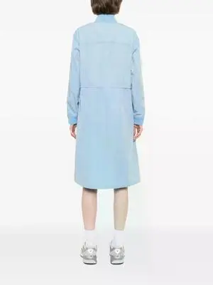 AGNES B. Ribstop Zip-up Dress