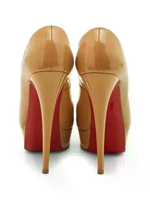 CHRISTIAN LOUBOUTIN Lady Peep Platform Pumps