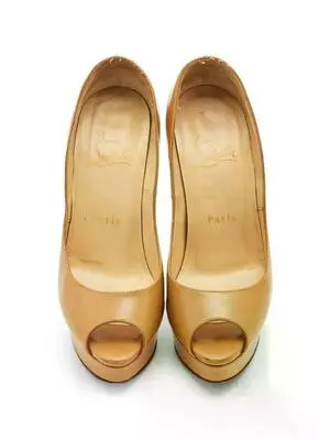 CHRISTIAN LOUBOUTIN Lady Peep Platform Pumps