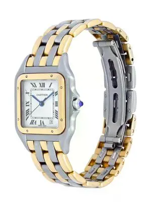 Cartier Panthère 36mm Watch 18k Gold And Stainless Steel