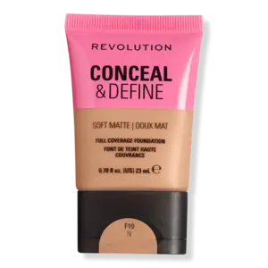 REVOLUTION BEAUTY Conceal & Define Soft Matte Full Coverage Foundation F10n