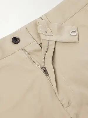 TOM FORD Straight-leg Cotton-blend Twill Shorts