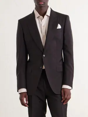 TOM FORD O'connor Mohair And Wool-blend Suit Jacket