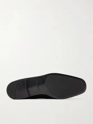 TOM FORD Sean Suede Penny Loafers