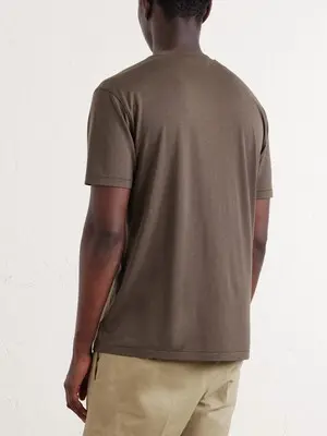 TOM FORD Lyocell And Cotton-blend T-shirt