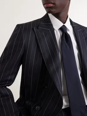TOM FORD 7cm Textured Silk-twill Neck Tie