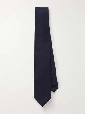TOM FORD 7cm Silk-twill Tie - Navy