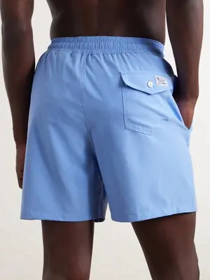 Polo Ralph Lauren Traveler Straight-leg Recycled Swim Shorts - Blue